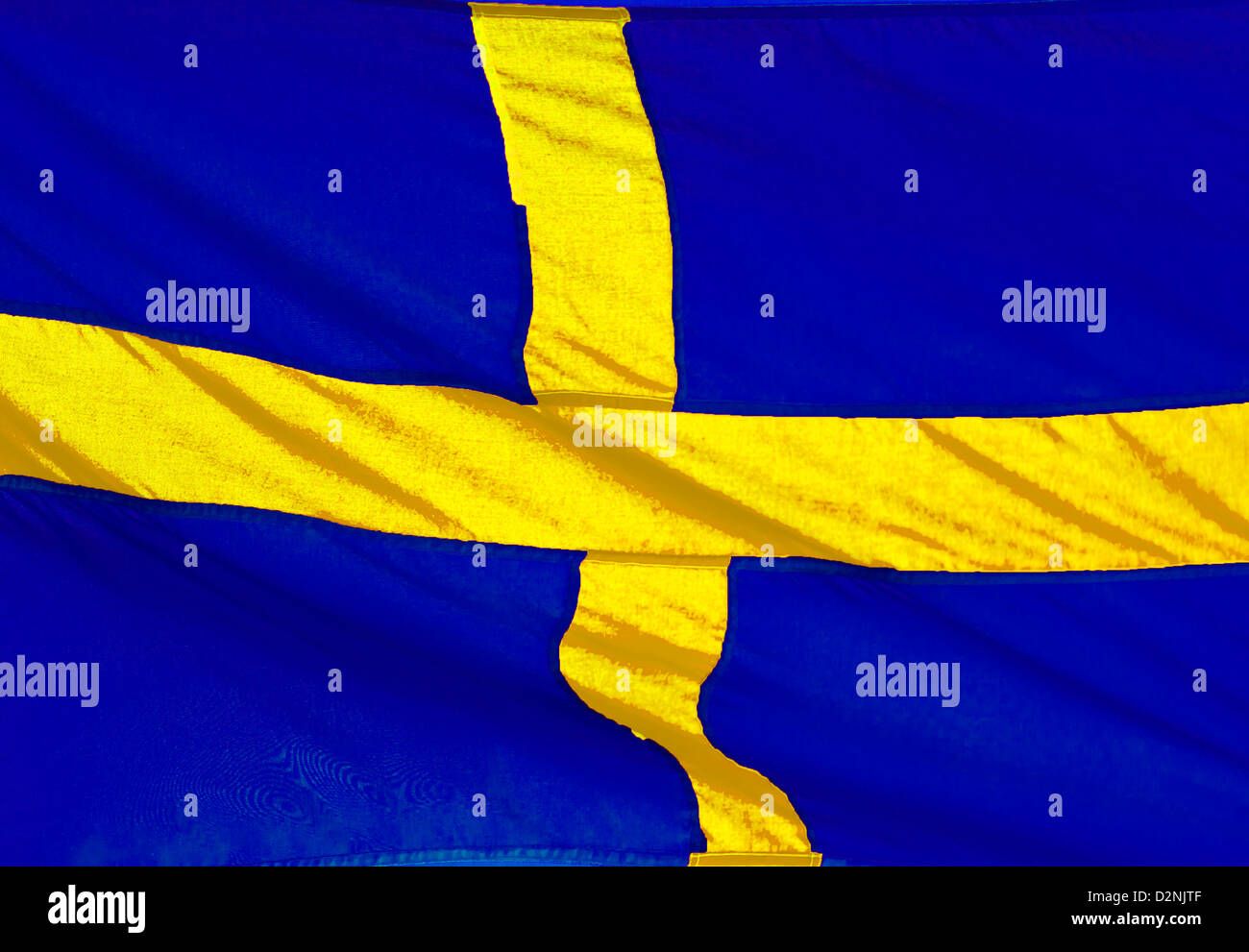 Flag Of Sweden Stock Photo - Alamy