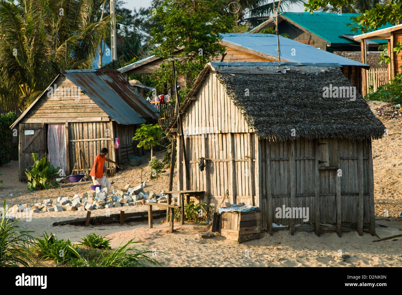 residential scene, fort dauphin (taolagnaro), madagascar Stock Photo ...