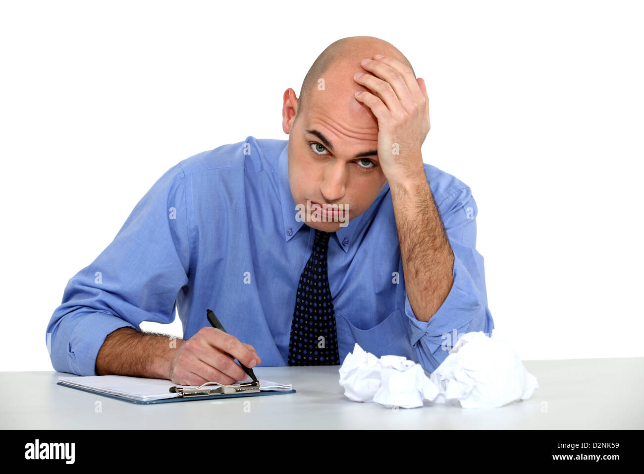 Uninspired man hi-res stock photography and images - Alamy