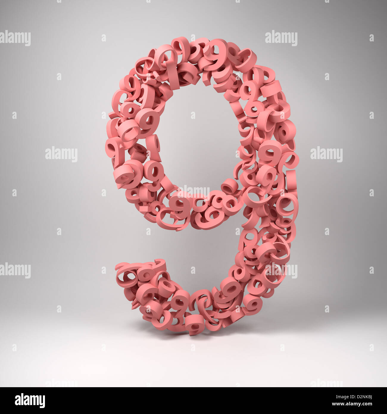 The number nine Stock Photo - Alamy