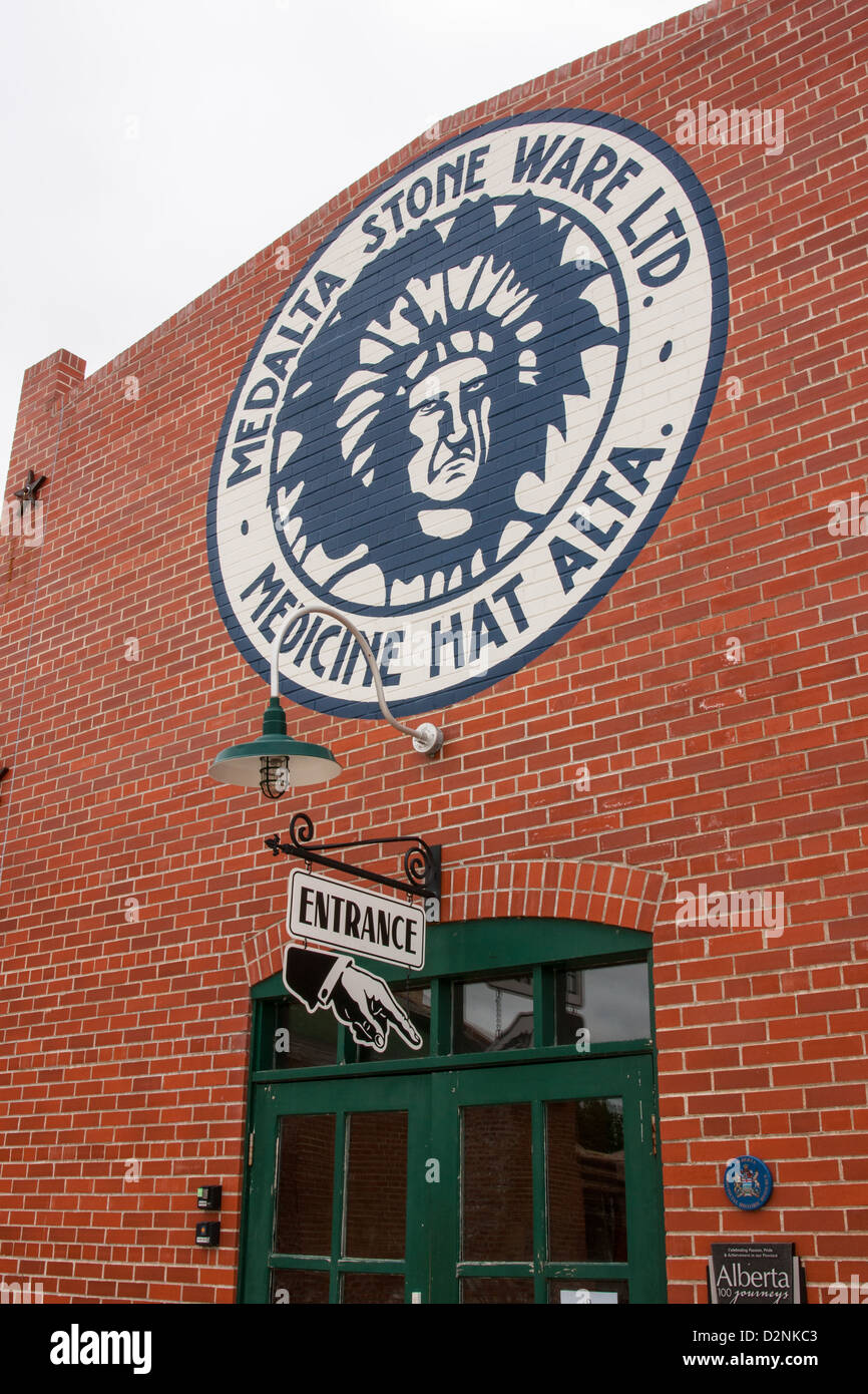 Medalta Pottery Museum National Heritage Site, Medicine Hat, Alberta ...
