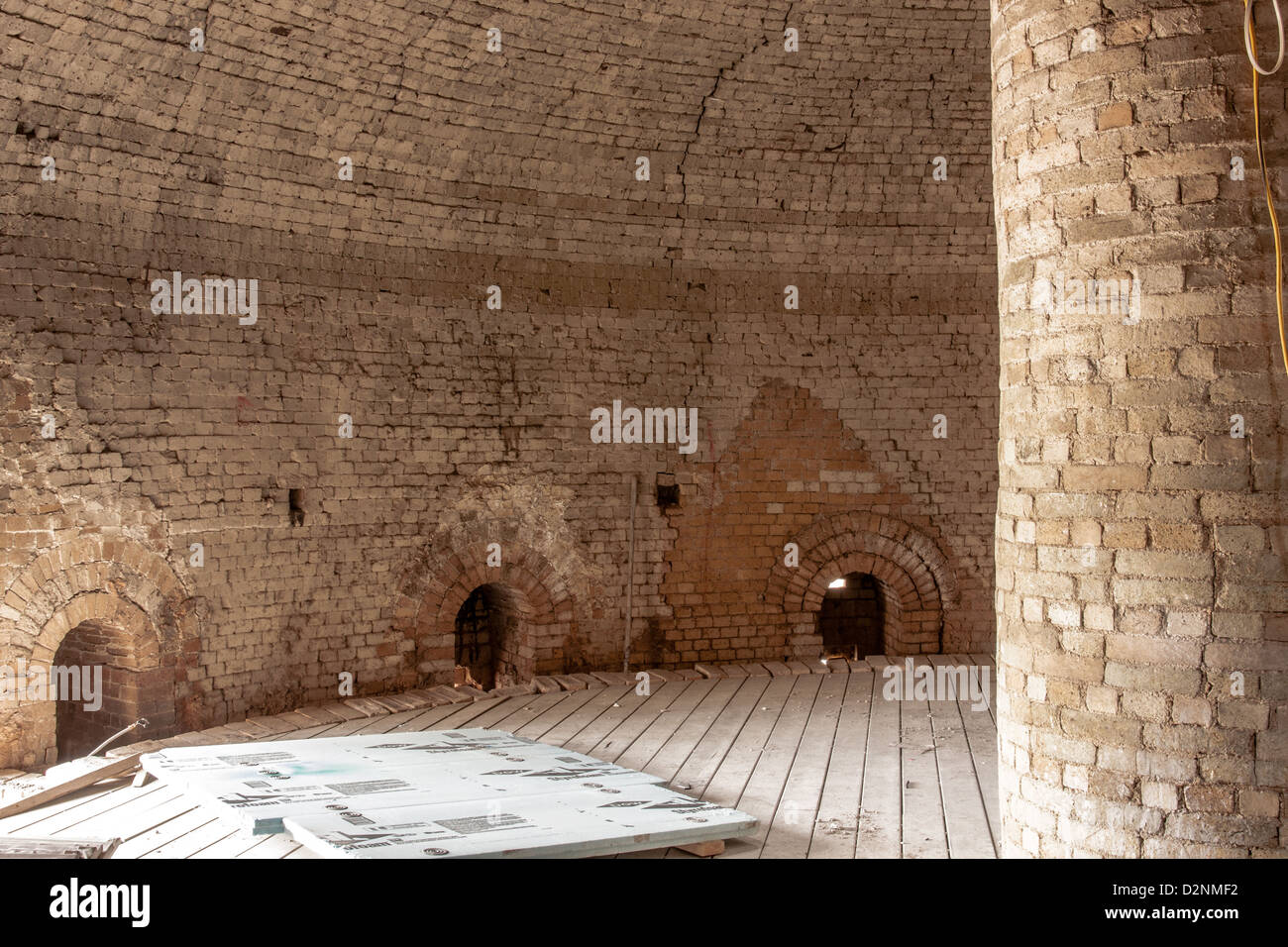 Medalta Pottery Museum Kilns Medicine Hat High Resolution Stock ...