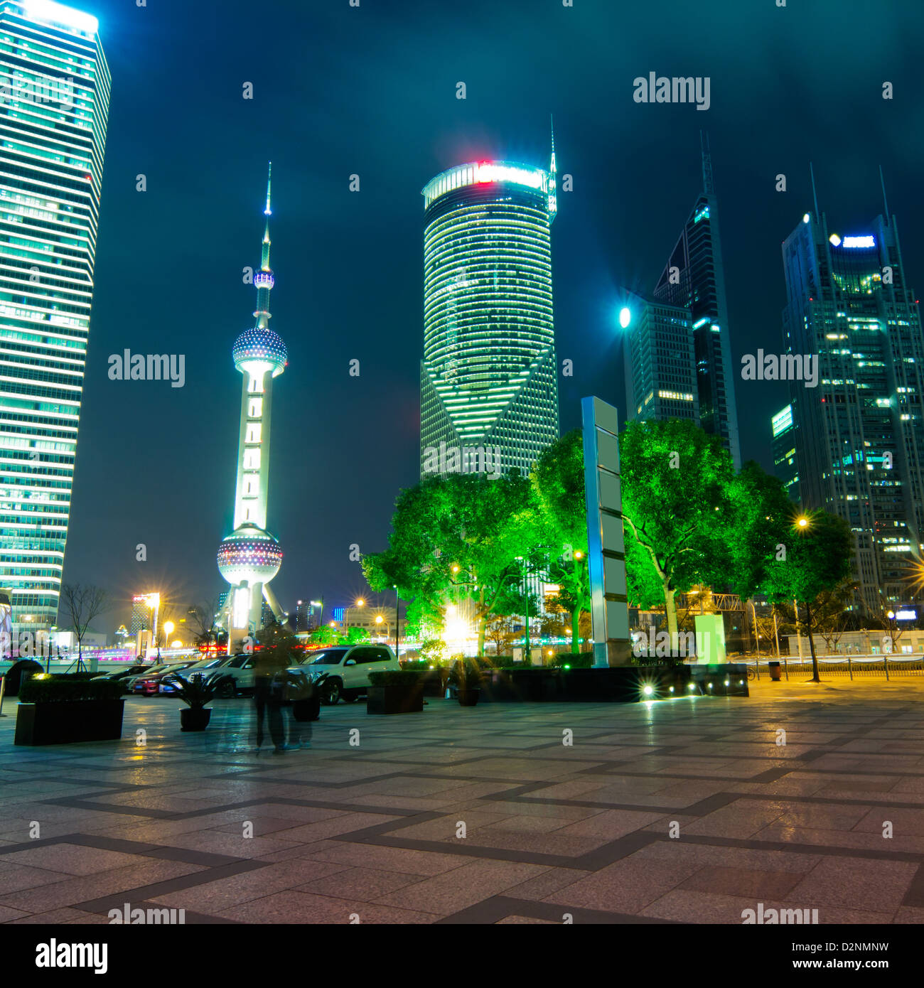Shanghai skyline construction hi-res stock photography and images - Alamy