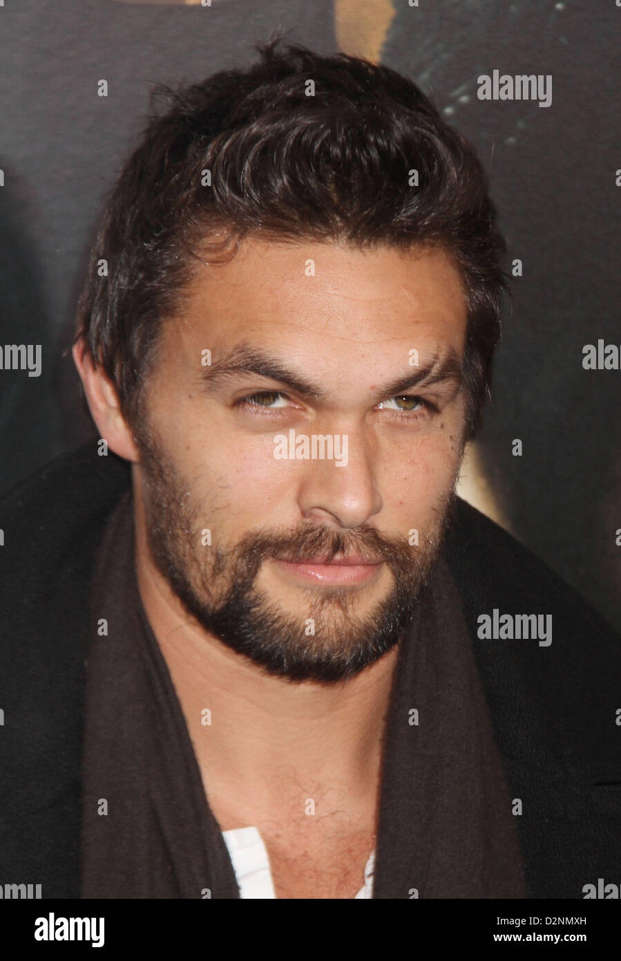 New York, USA. 29th January 2013. Actor JASON MOMOA attends the New ...