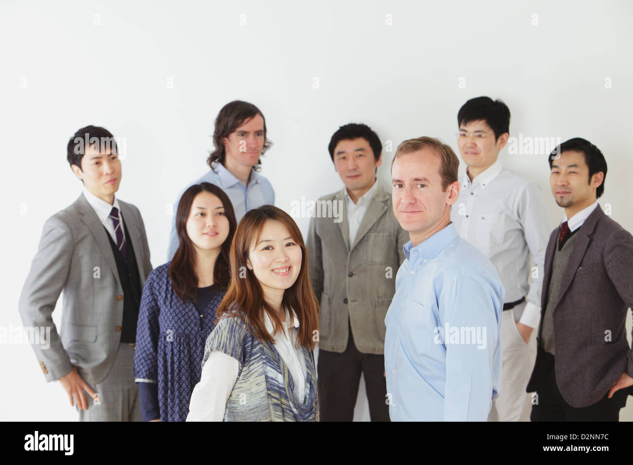 International group portrait Stock Photo - Alamy