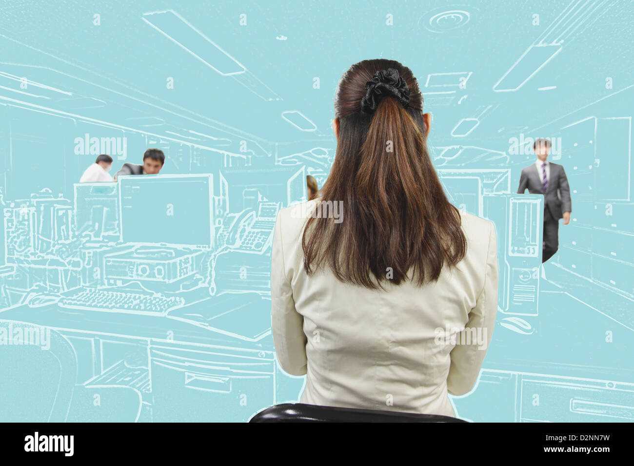 Business image illustration hi-res stock photography and images - Alamy