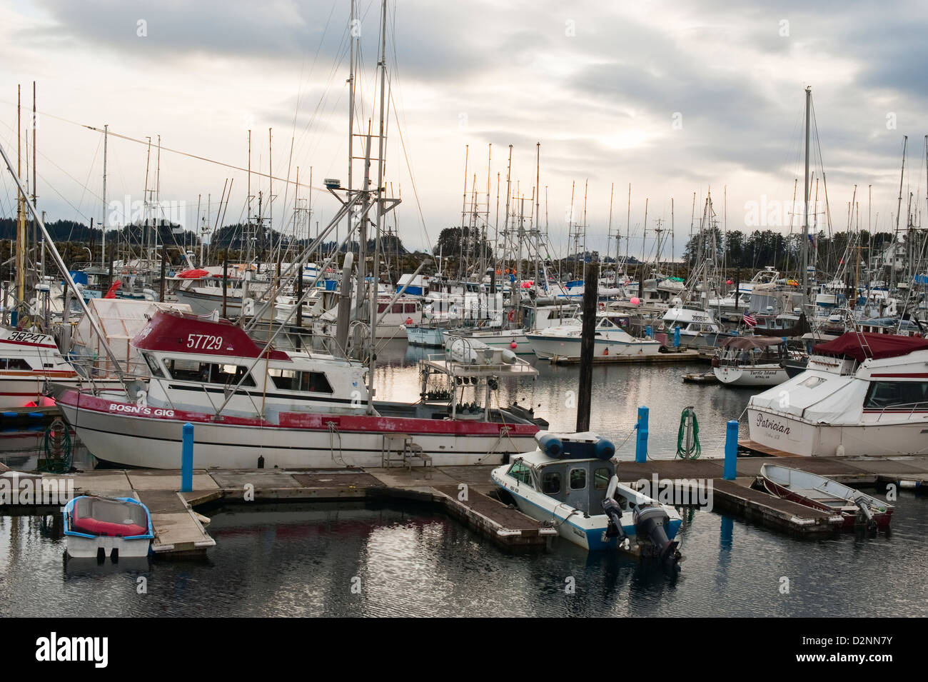 Commercial Fishing Boat Crescent City High Resolution Stock Photography ...