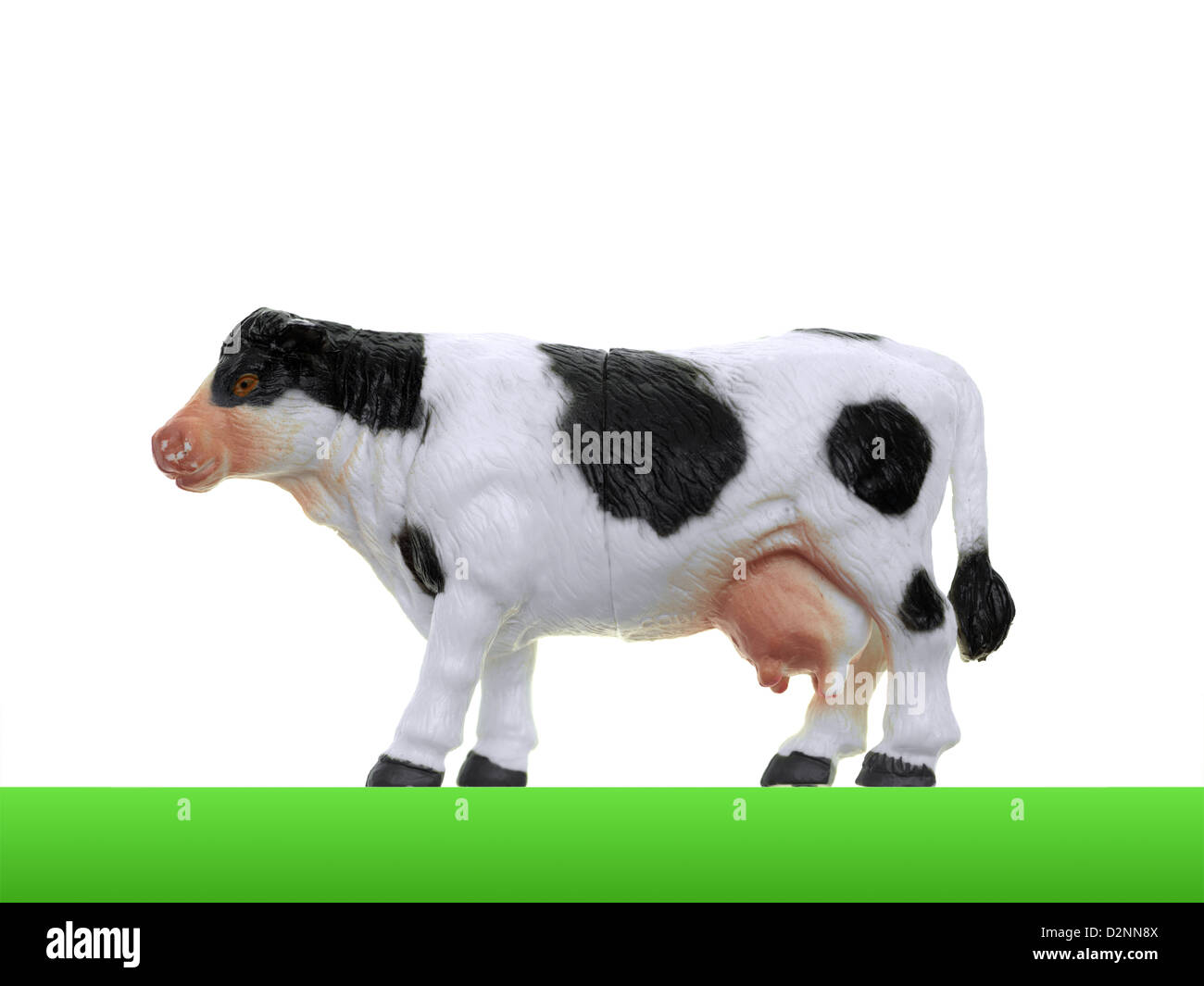 Farm animals isolated against a white background Stock Photo - Alamy