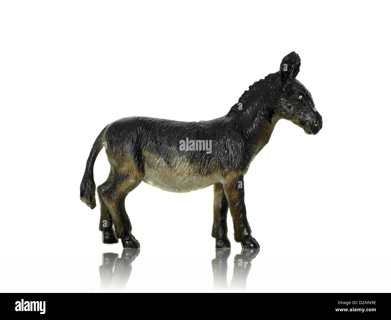 Farm animals isolated against a white background Stock Photo - Alamy
