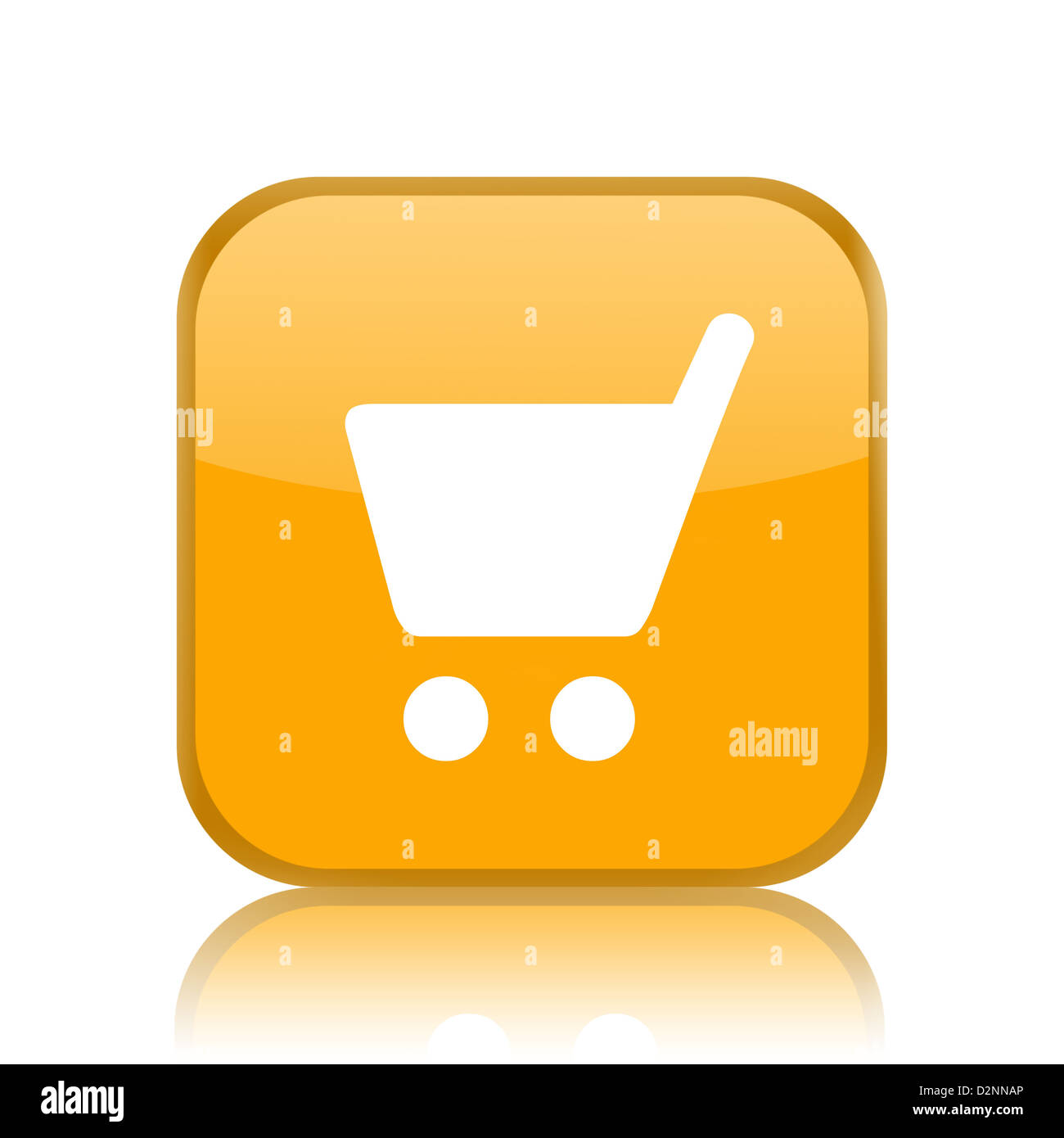 E commerce buttons isolated against a white background Stock Photo - Alamy