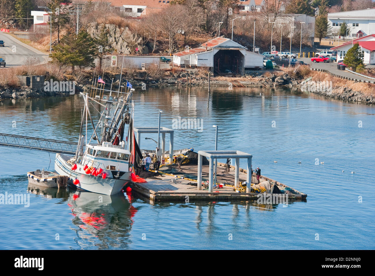 Fishing seiner seine boat hi-res stock photography and images - Alamy