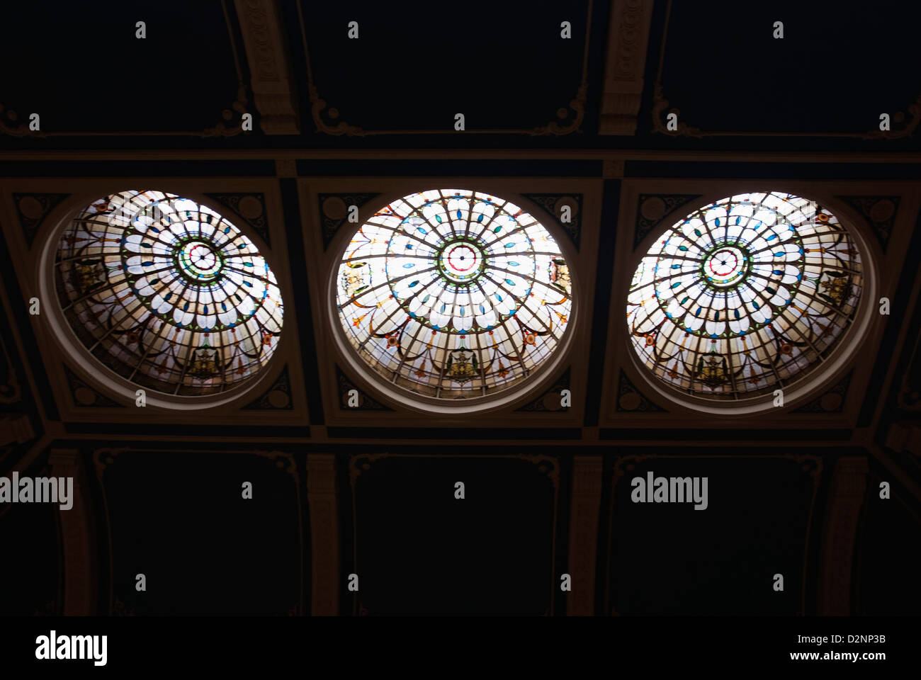 Ceiling of a hotel, Lalitha Mahal, Mysore, Karnataka, India Stock Photo ...