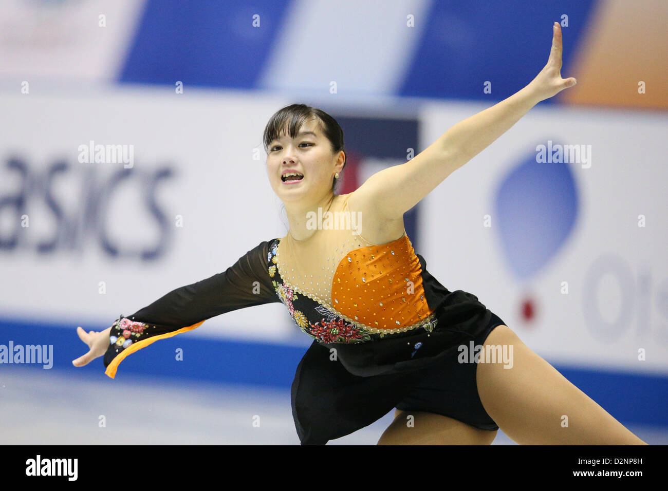 Tokyo, Japan. 28th January 2013. Aki Sawada, JANUARY 28, 2013 - Figure ...