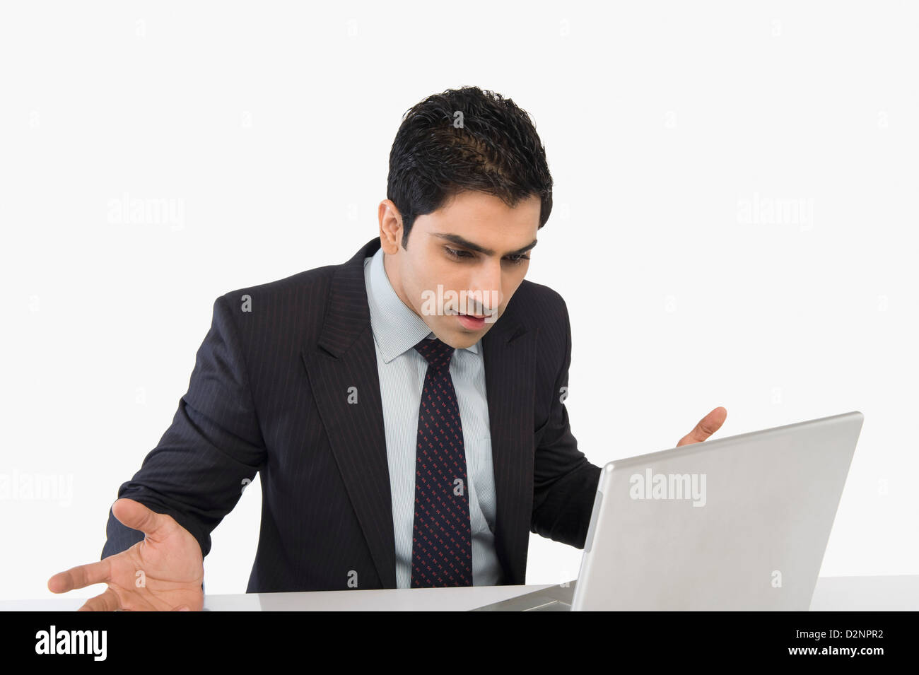 Indian businessman looking confused hi-res stock photography and images ...