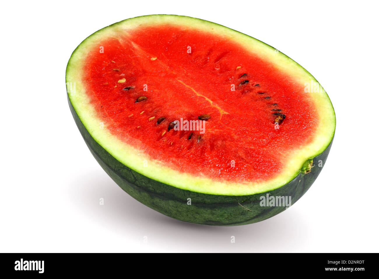 Fresh fruit, sweet melon green on red meat Stock Photo - Alamy