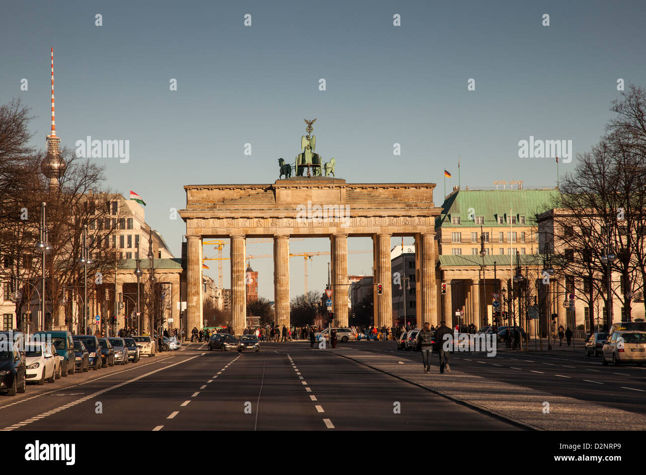 The Brandenburg Gate,Pariser Platz,Mitte,Berlin,Germany Stock Photo - Alamy