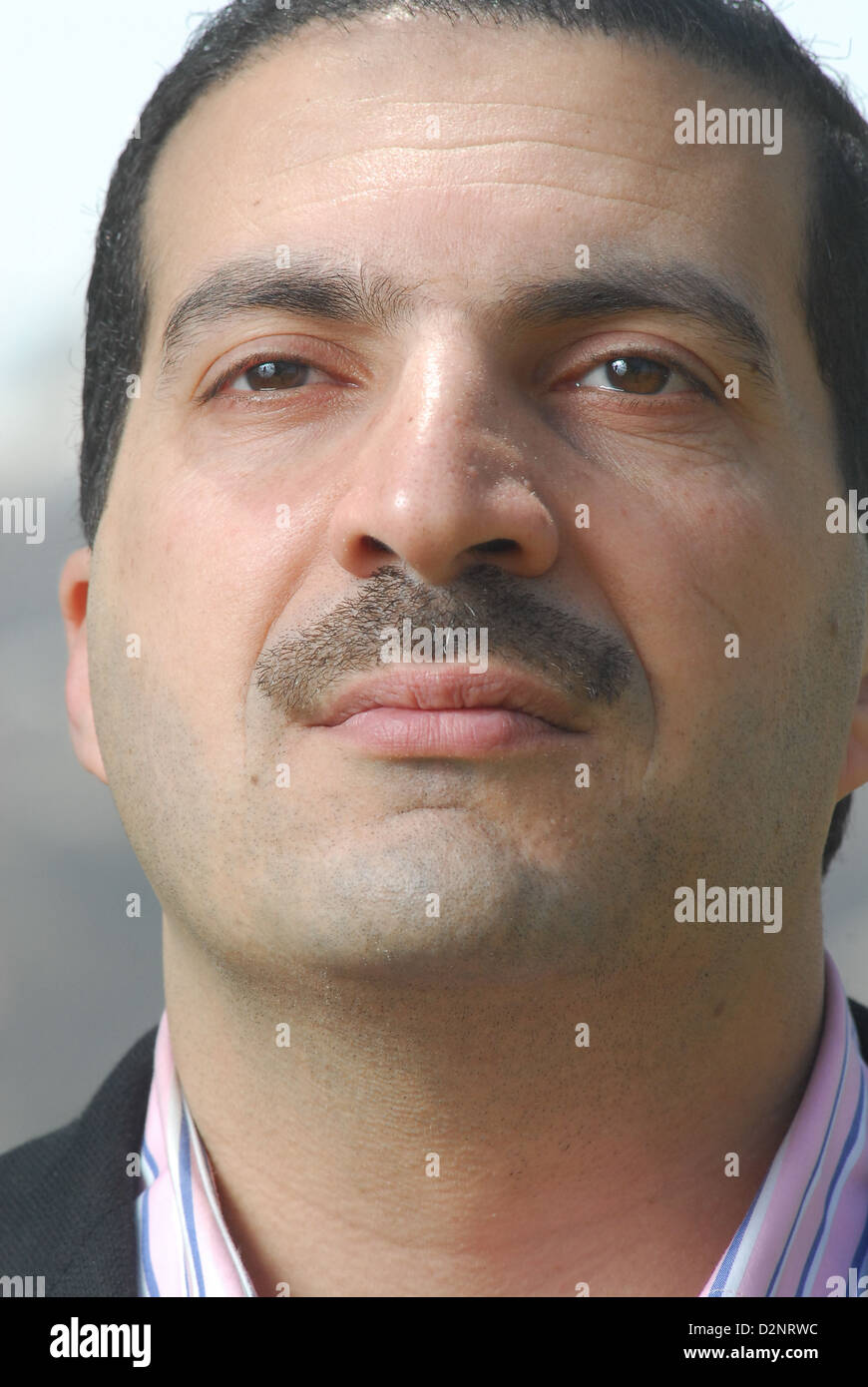 Egyptian Islamic activist and television preacher Amr Khaled, hugely popular in the Arab and ...