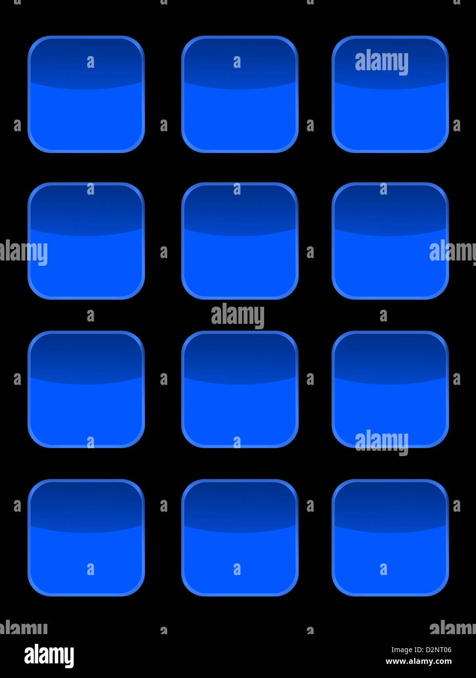 A modern keypad layout isolated on white Stock Photo - Alamy