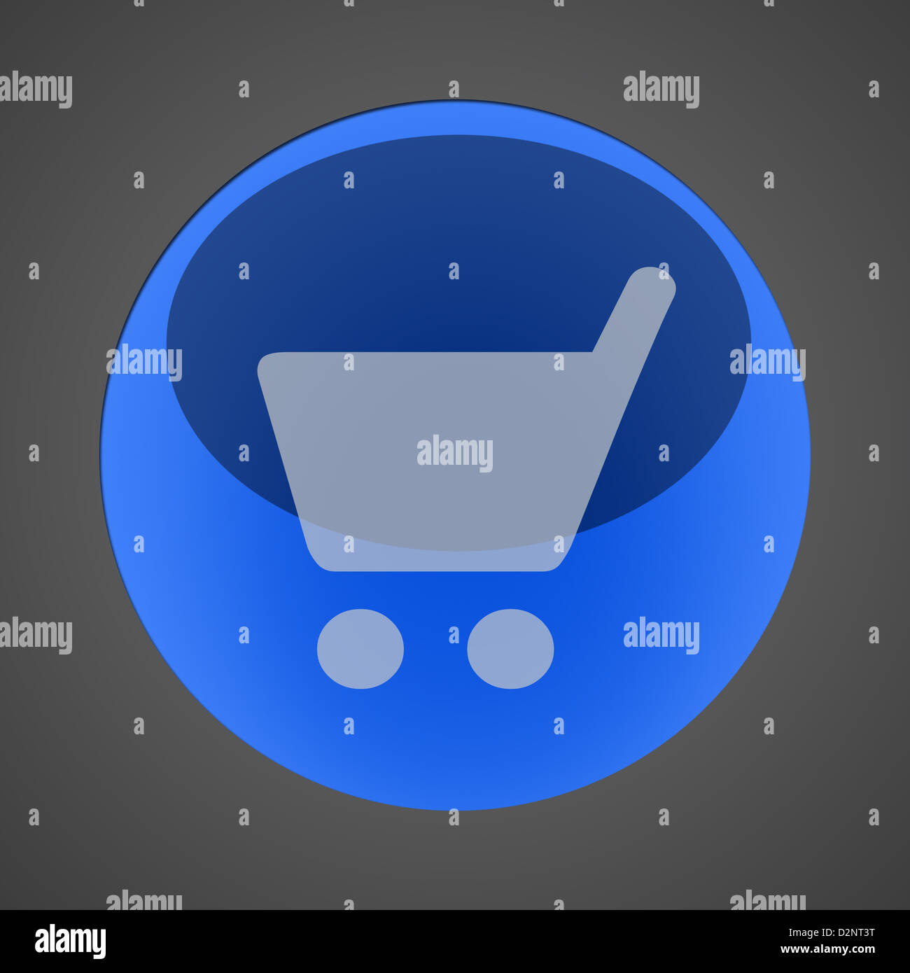 E commerce buttons isolated against a white background Stock Photo - Alamy