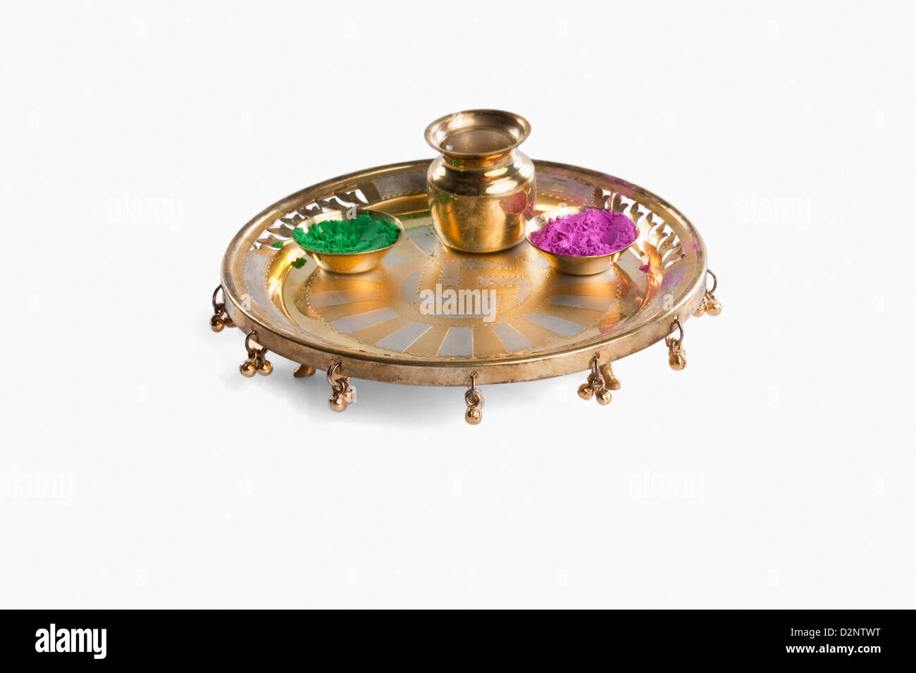 Indian holi traditional colors Cut Out Stock Images & Pictures - Alamy