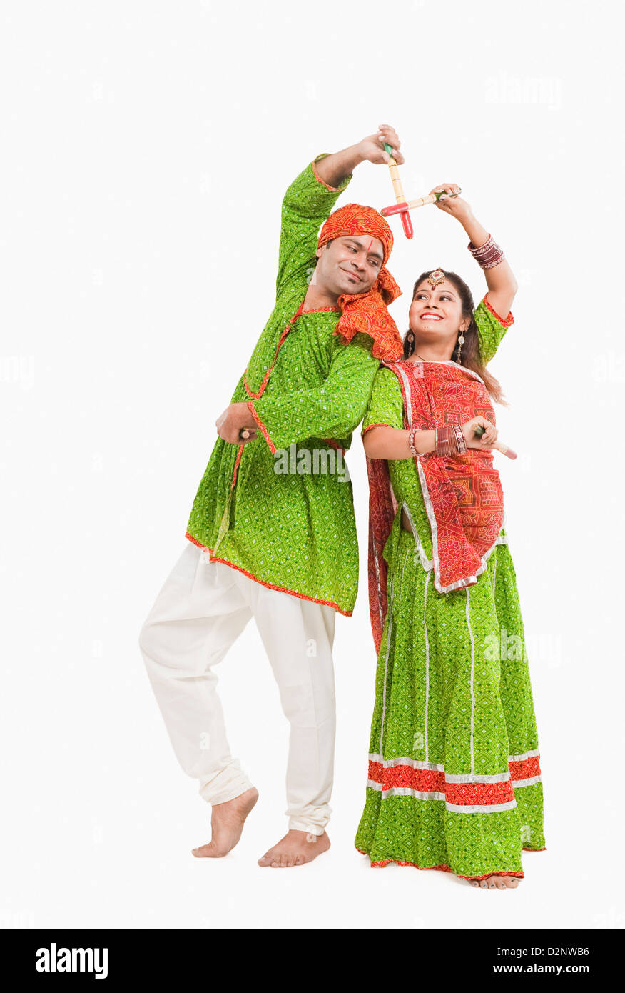 Dandiya raas hi-res stock photography and images - Alamy