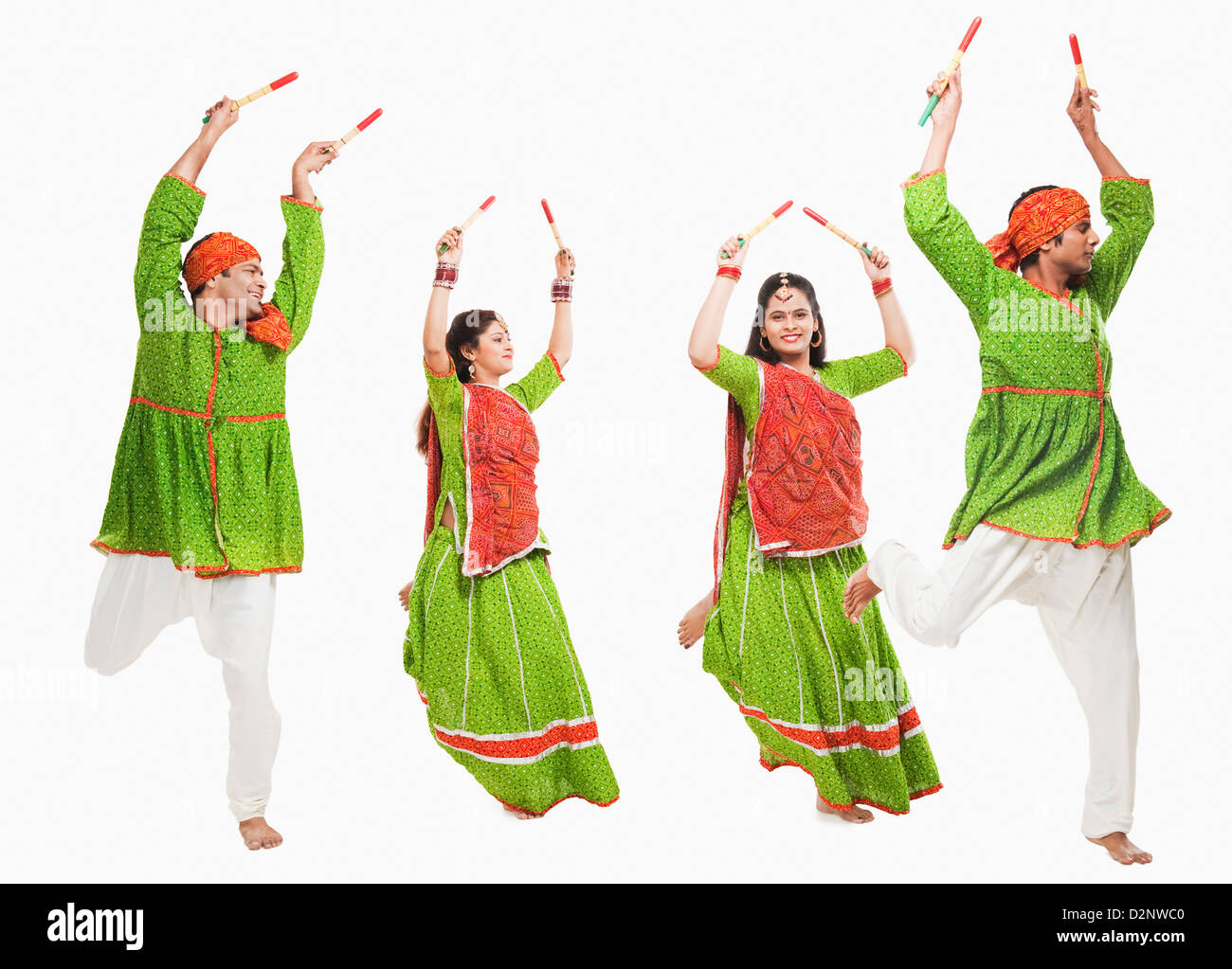 Dandiya raas hi-res stock photography and images - Alamy