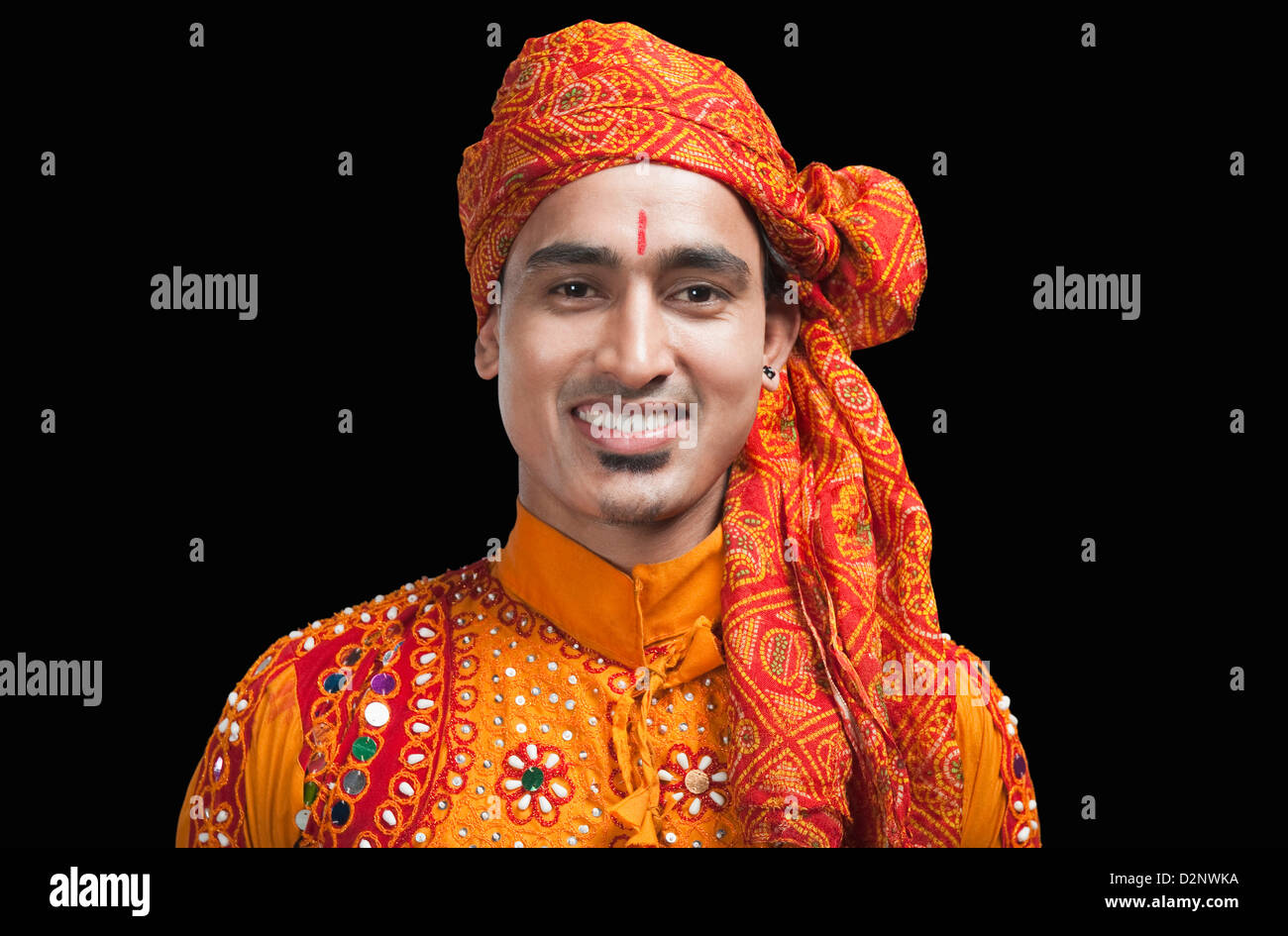 Gujarati man smiling hi-res stock photography and images - Alamy