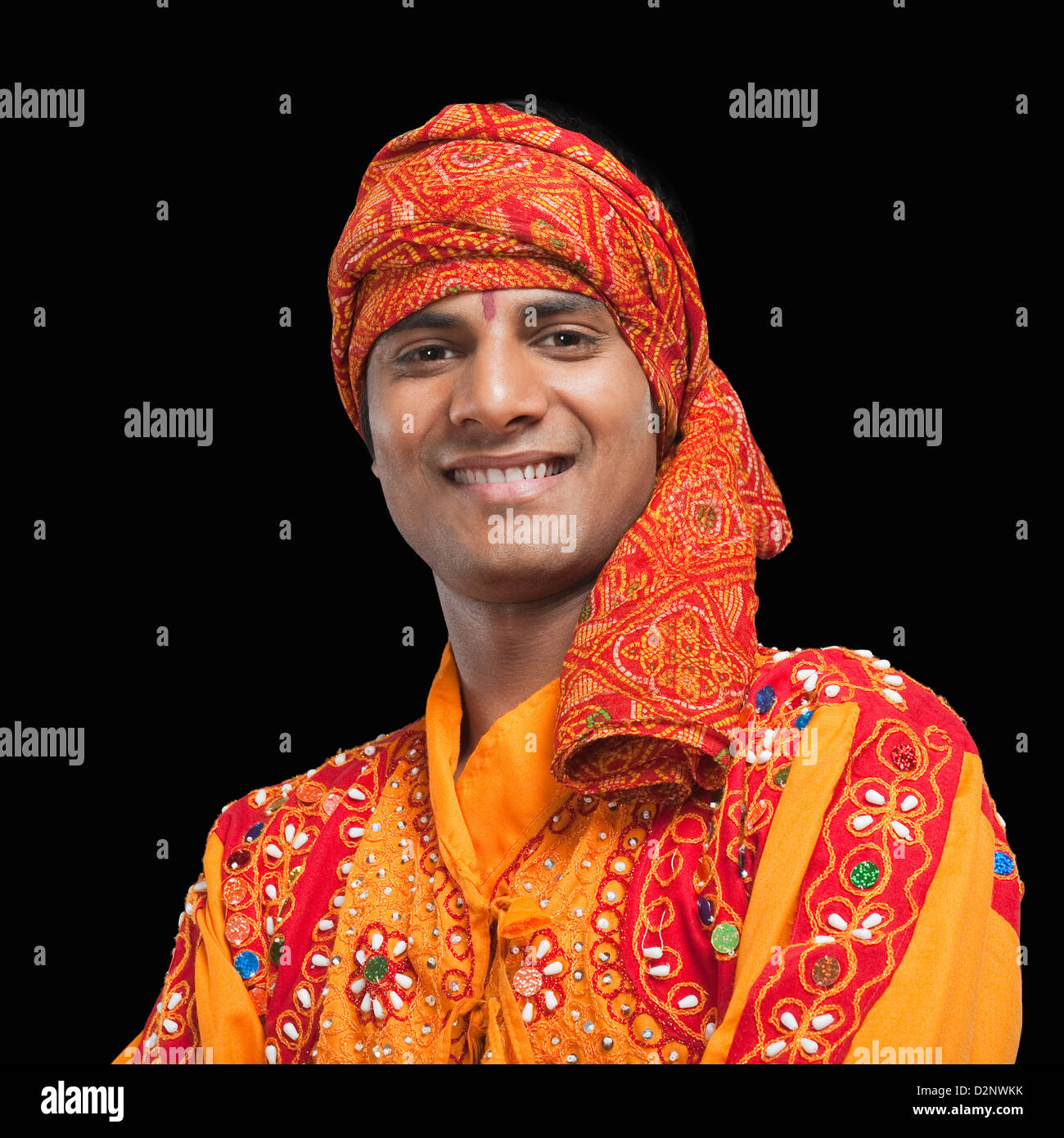 Portrait gujarati man smiling hi-res stock photography and images - Alamy