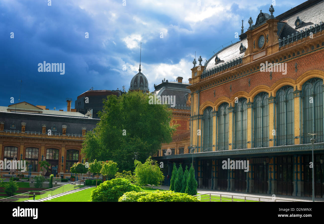 "Nyugati" railway station, Budapest Hungary Stock Photo - Alamy