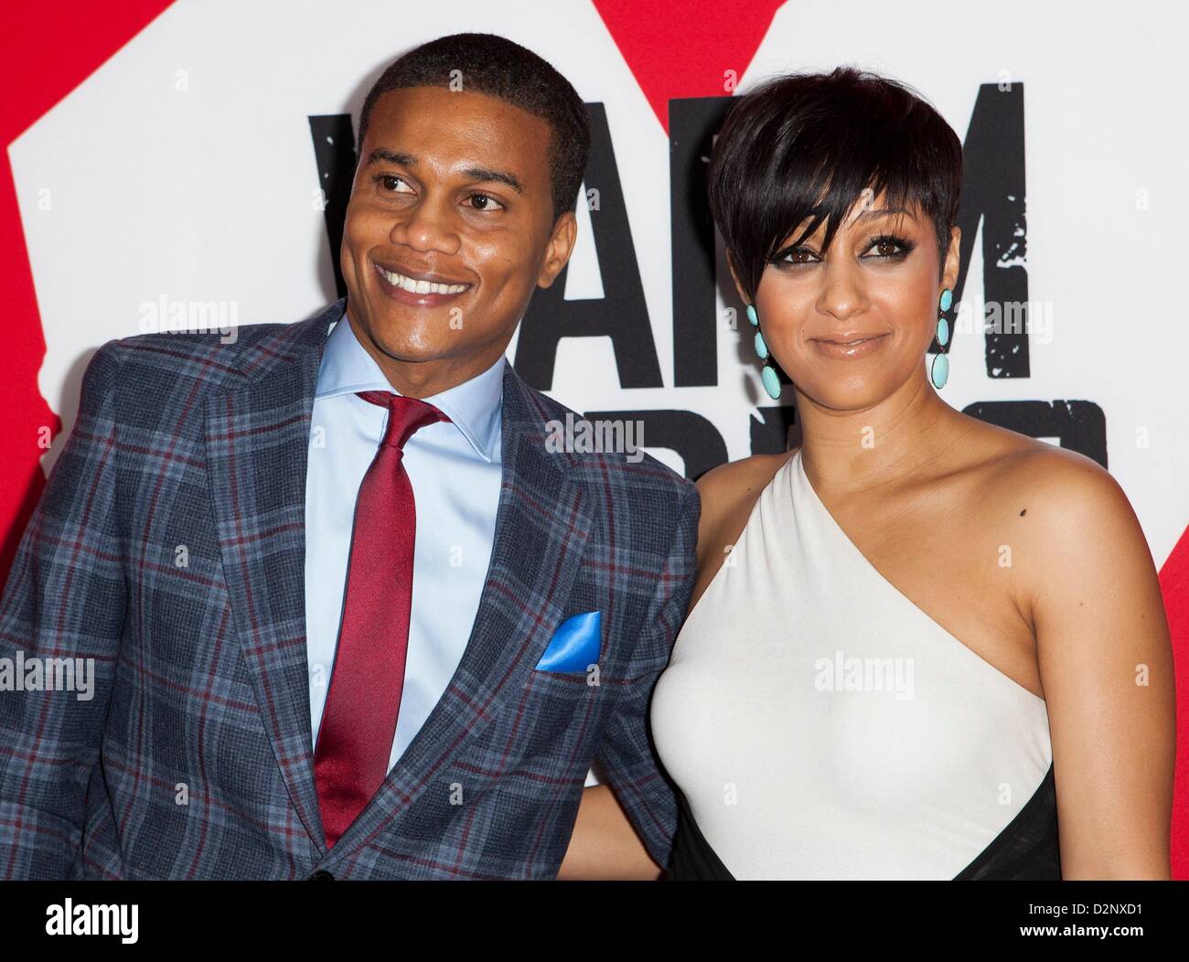 Los Angeles, California, USA. 29th January 2013. Cory Hardrict, Tia ...