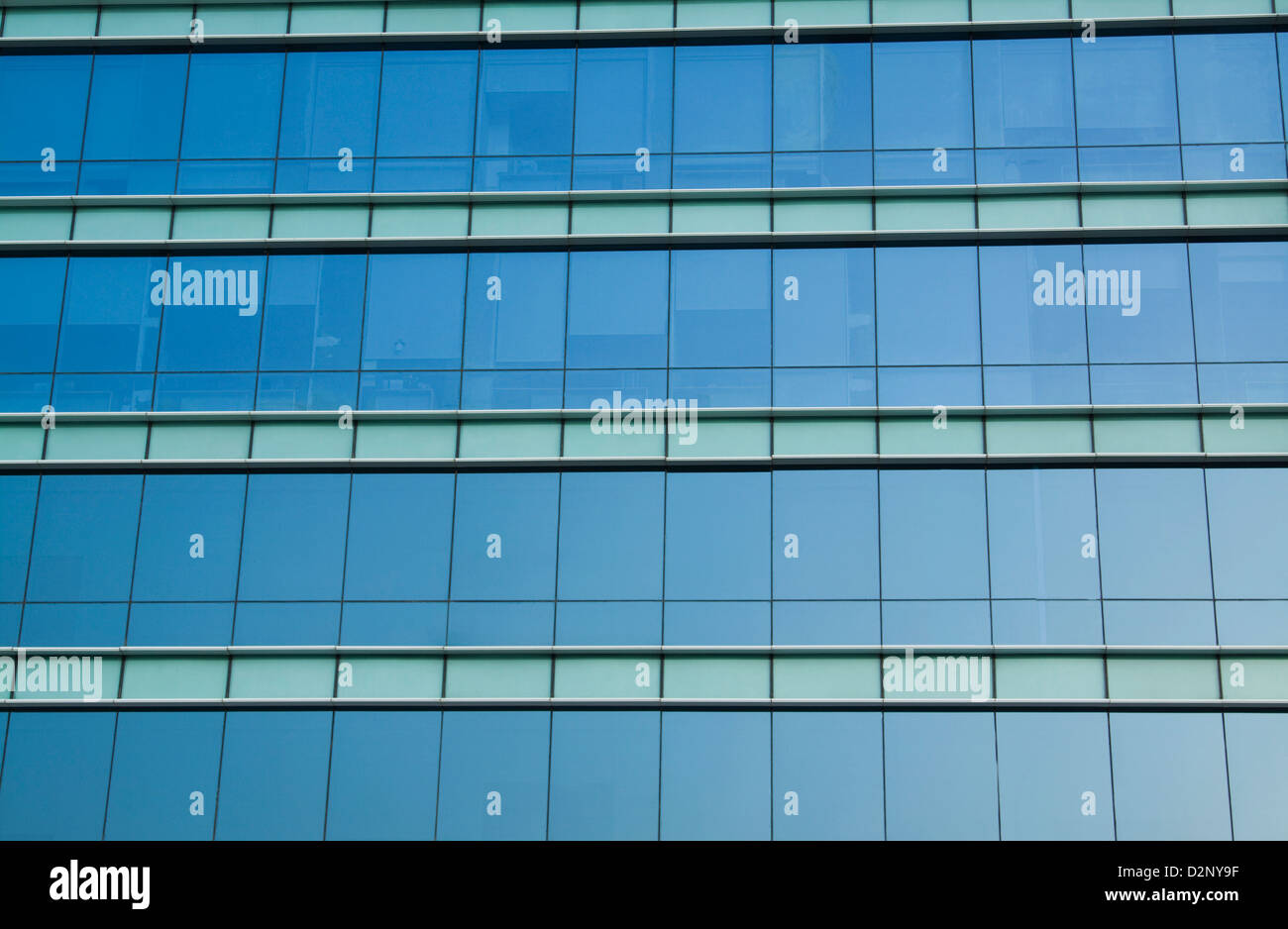 Low angle view of an office building, Gurgaon, Haryana, India Stock ...
