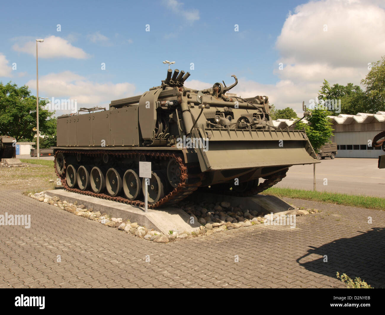 The Entpannungspaanzer 65 is a German tank designed for mine-clearing ...