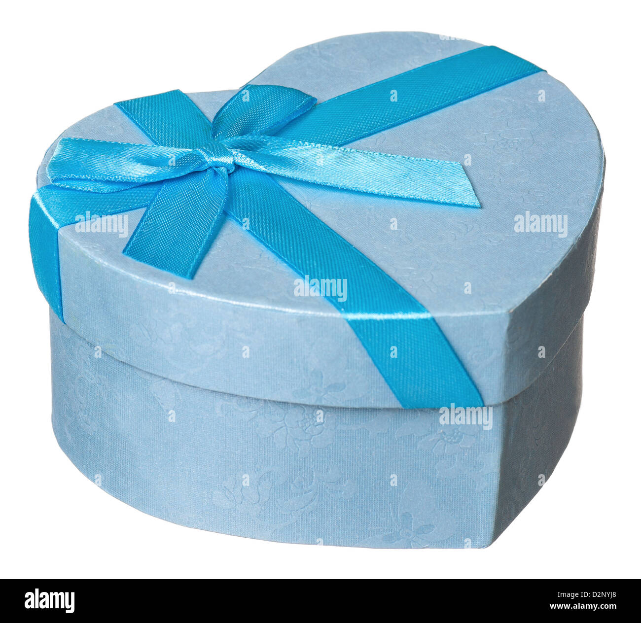 Single gift box isolated on white background Stock Photo - Alamy