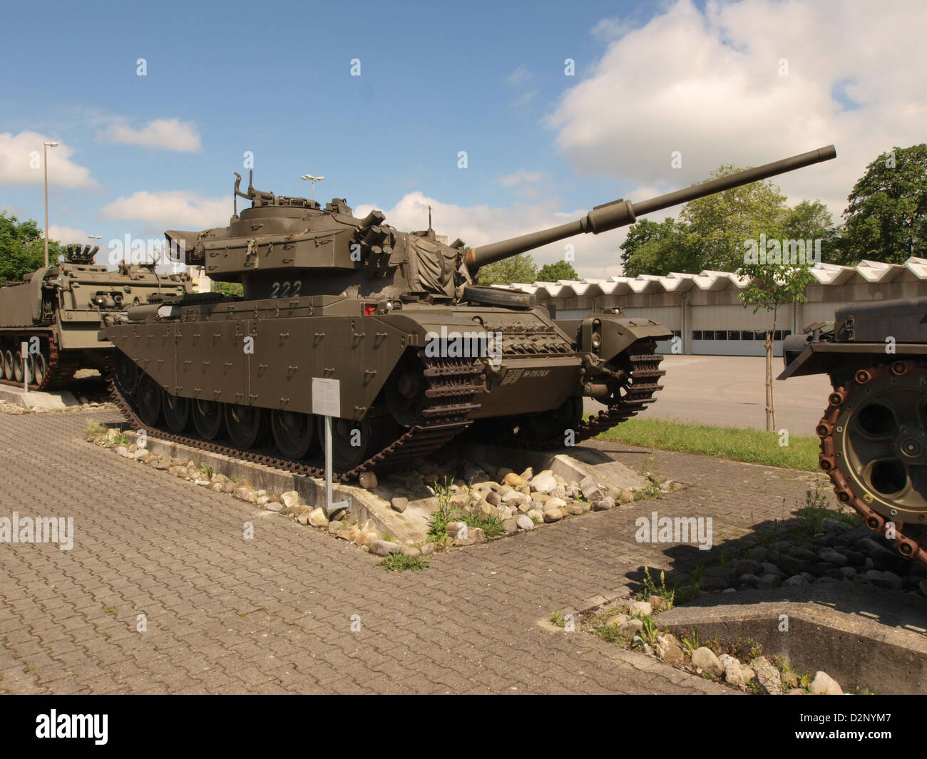The Centurion Mk VII is a British main battle tank, originally ...