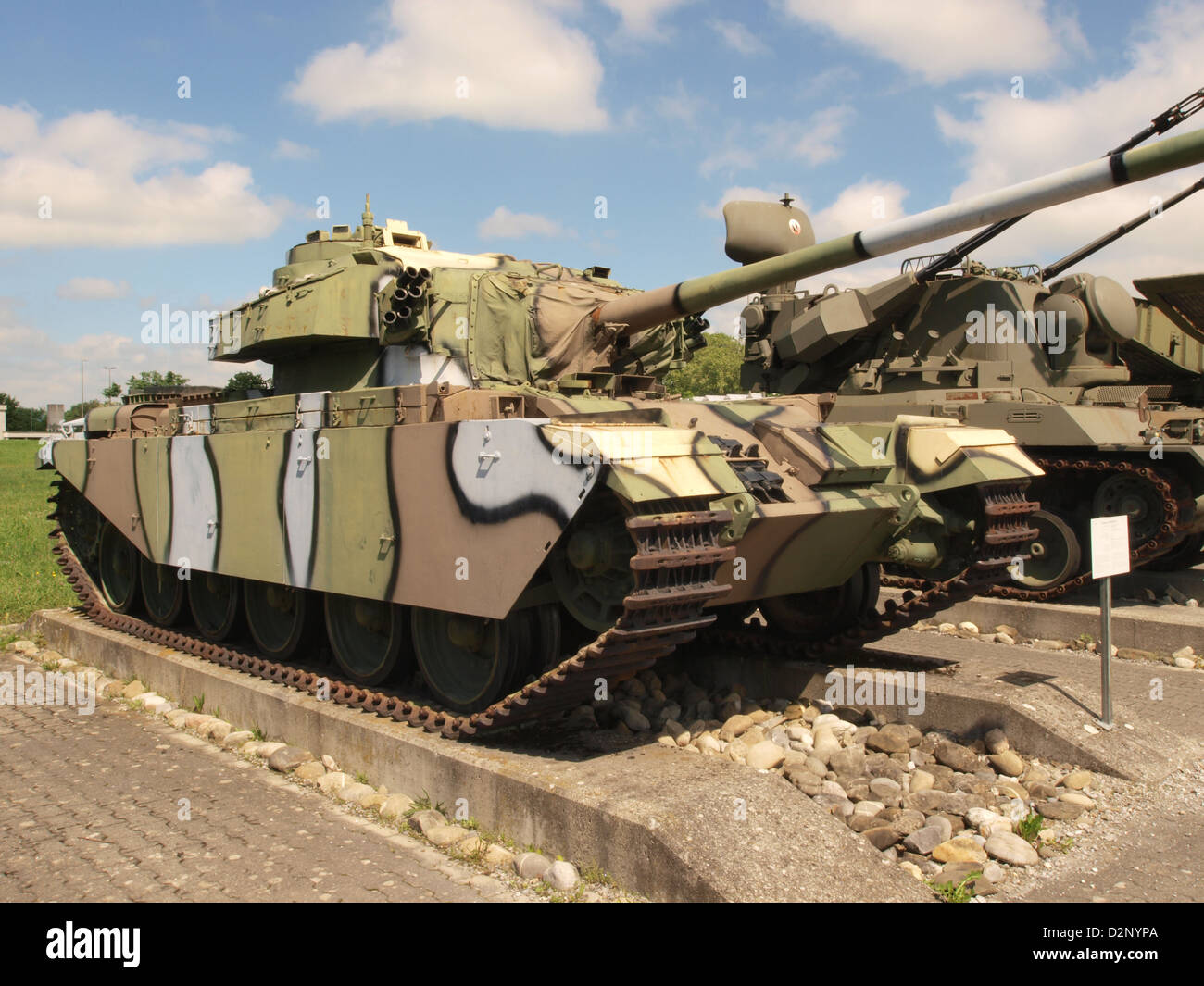 The Centurion Mk III tank, a British-designed medium tank that saw ...