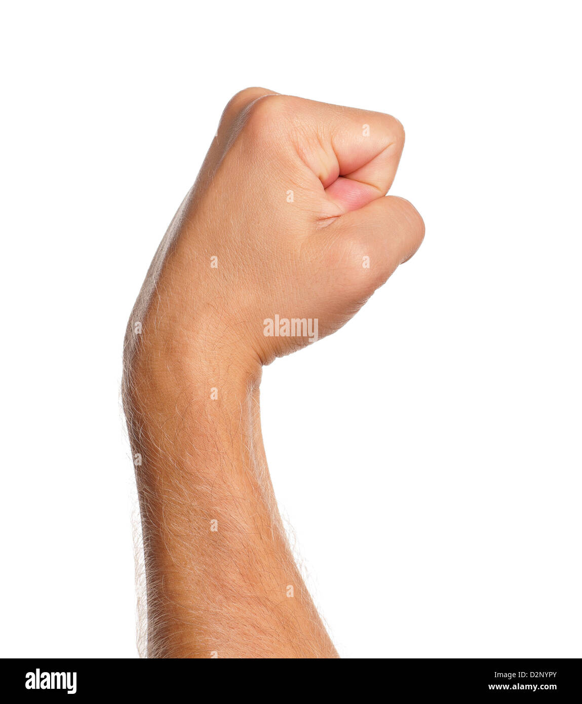 Man hand sign isolated on white background Stock Photo - Alamy