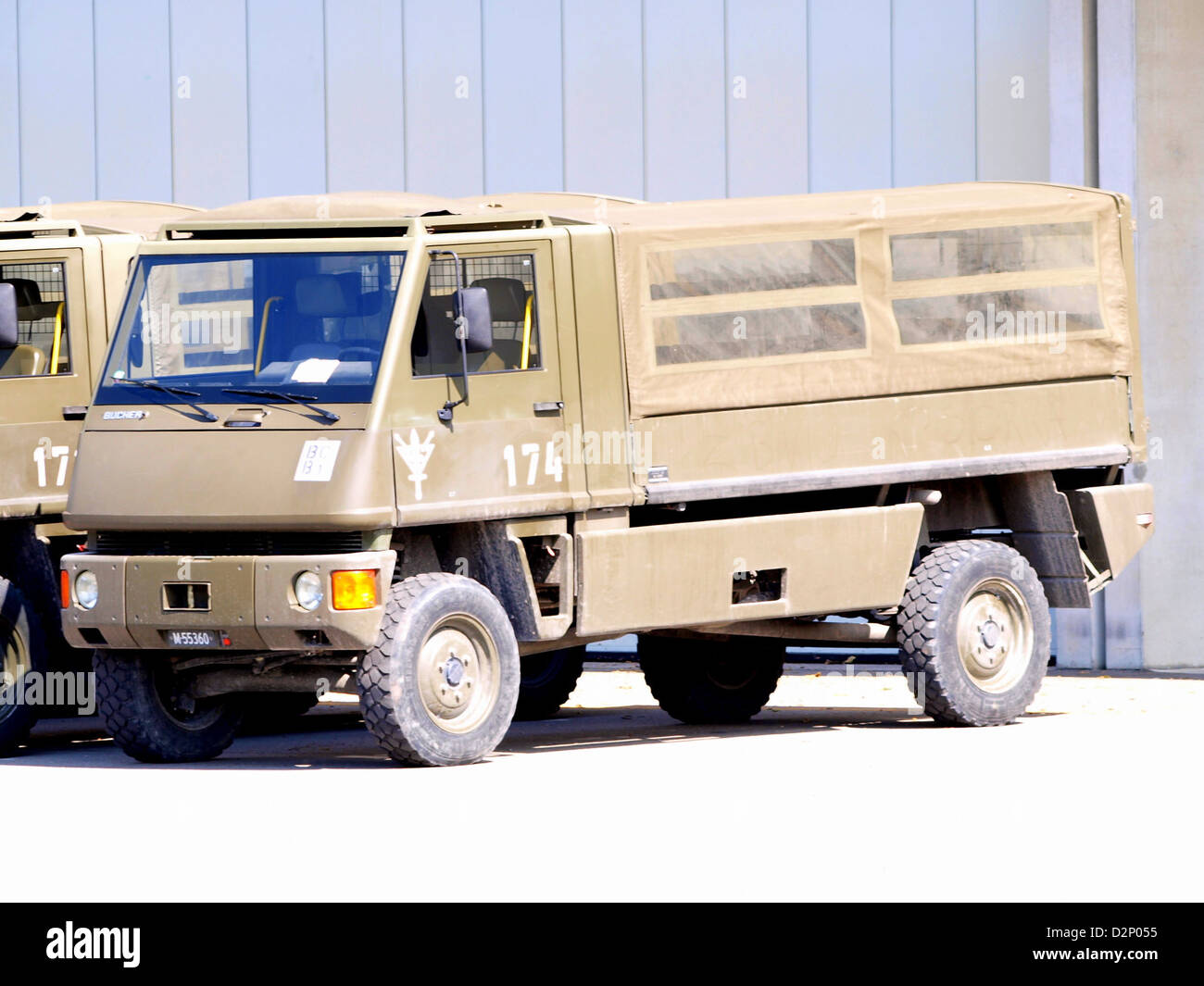 The Bucher truck, used by military forces, is a versatile utility ...