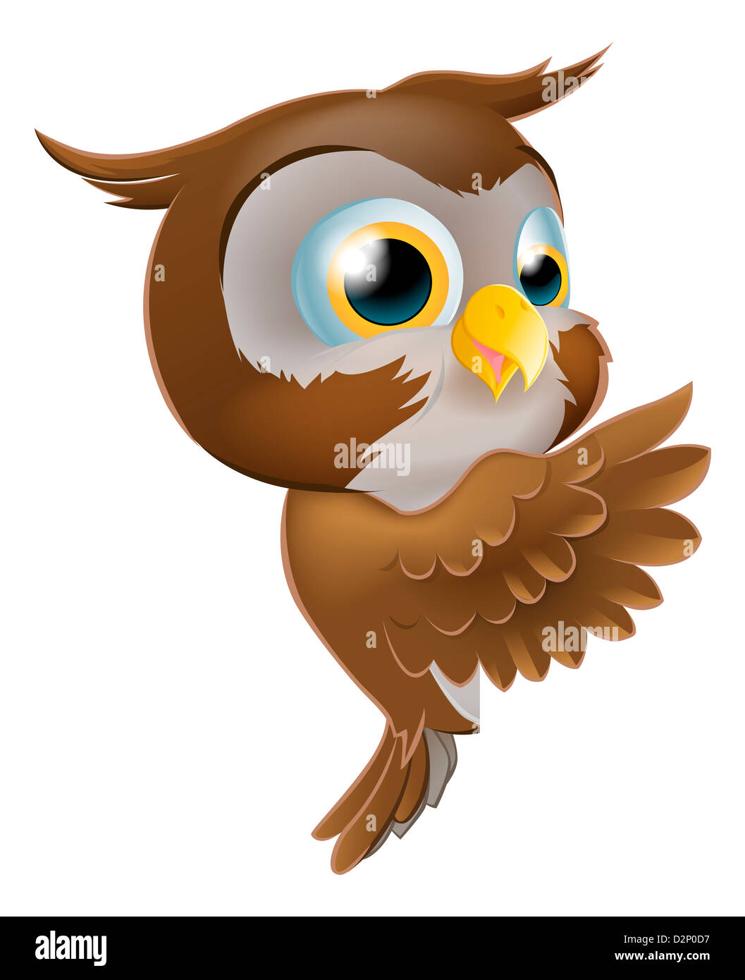 Cute School Owl Clip Art