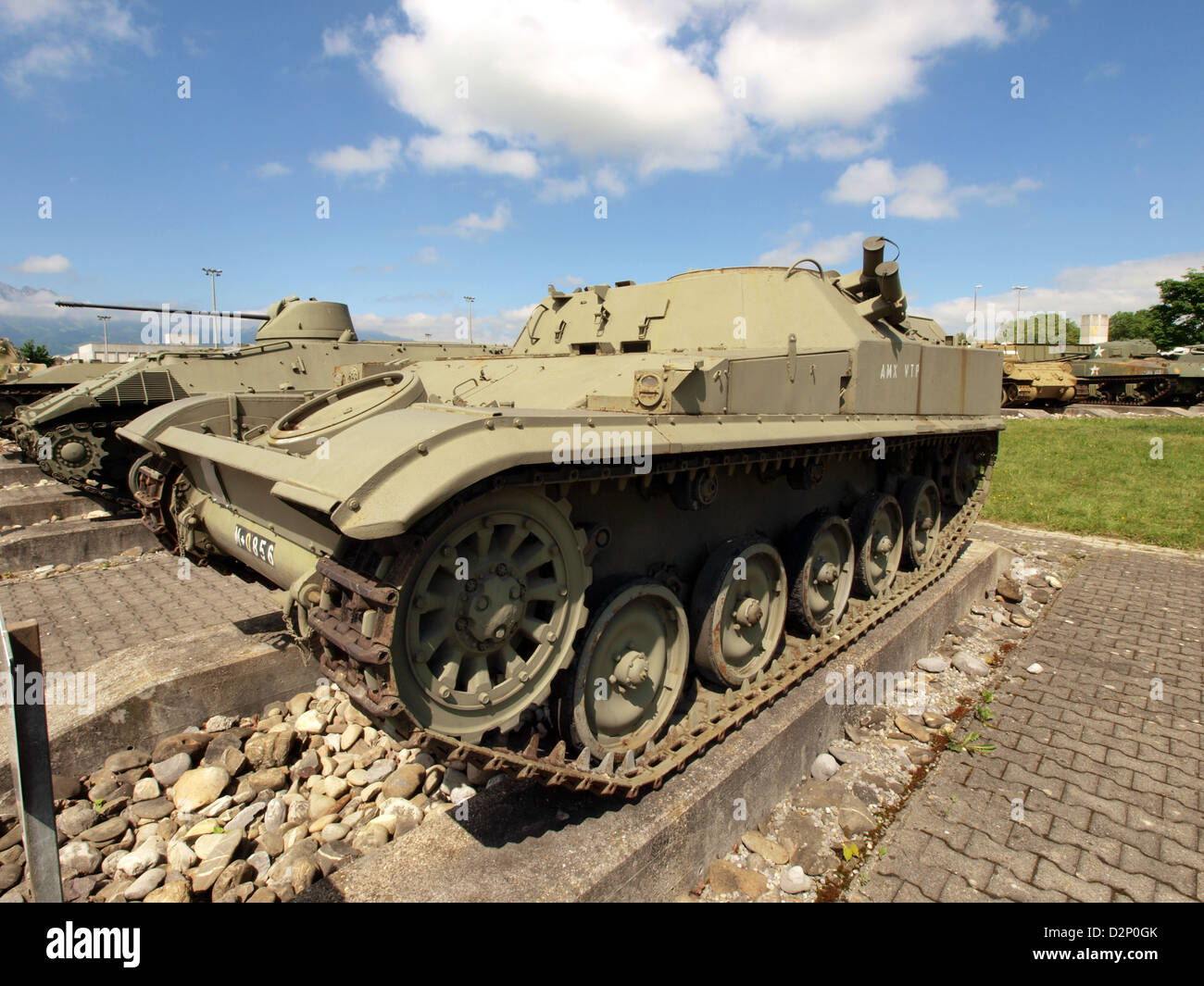 The AMX 'VTP' is a French armored vehicle designed for troop transport ...