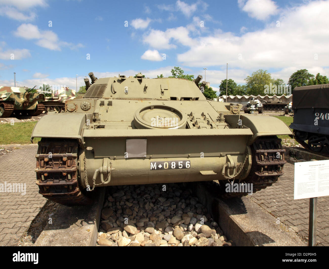 The AMX 'VTP' tank, a French-built military vehicle, is part of the AMX ...