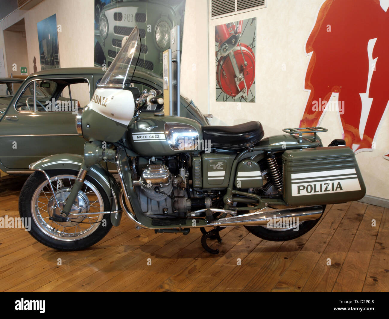 Moto Guzzi motorcycles were once a mainstay in police fleets across ...