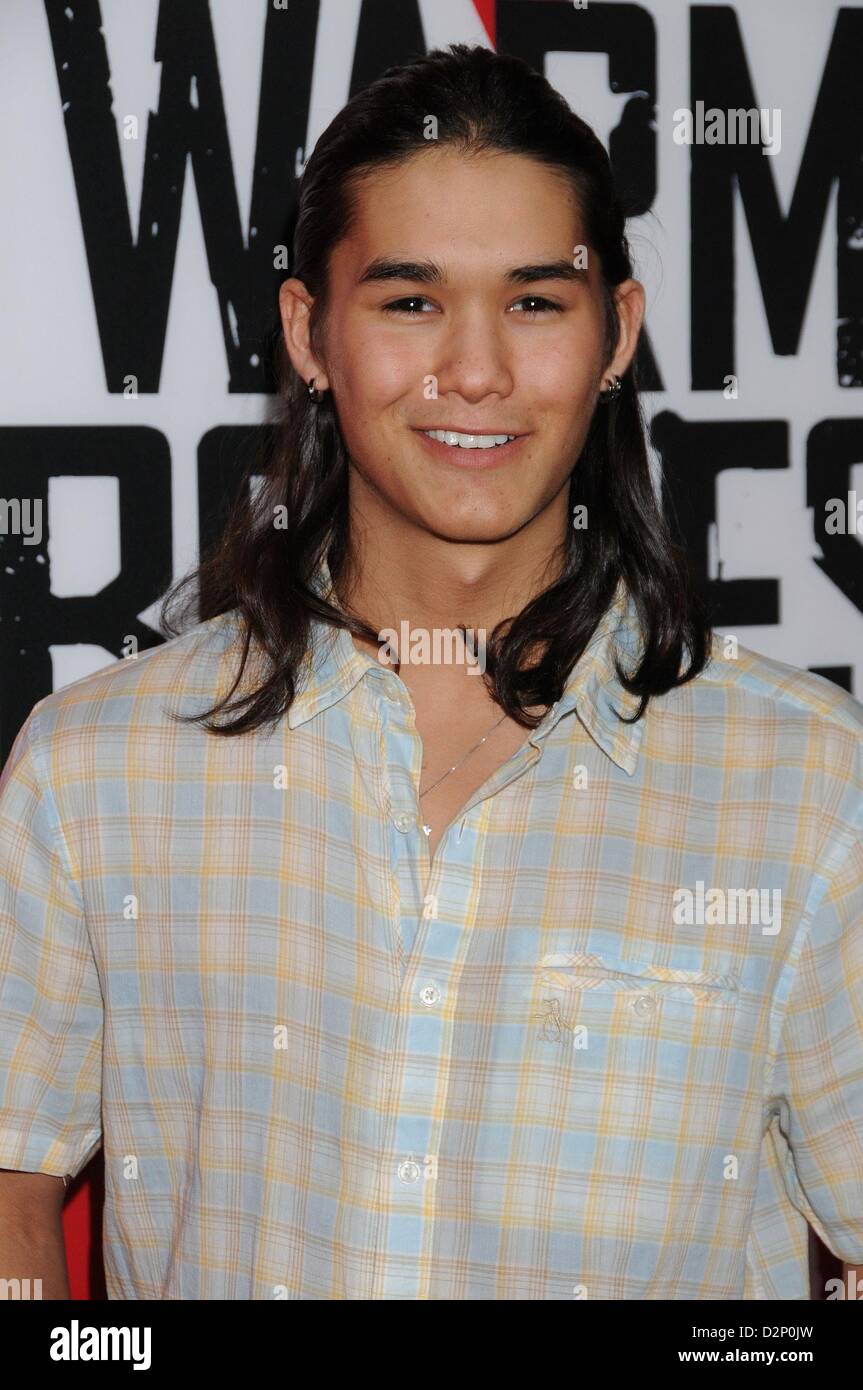Los Angeles, California, USA. 29th January 2013. Actor BOOBOO STEWART ...