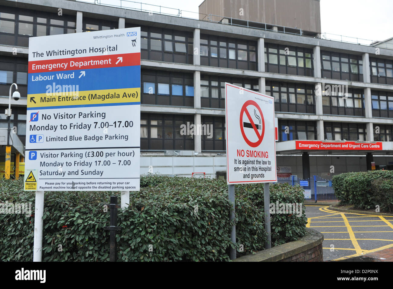 Hospital in north london hi-res stock photography and images - Alamy