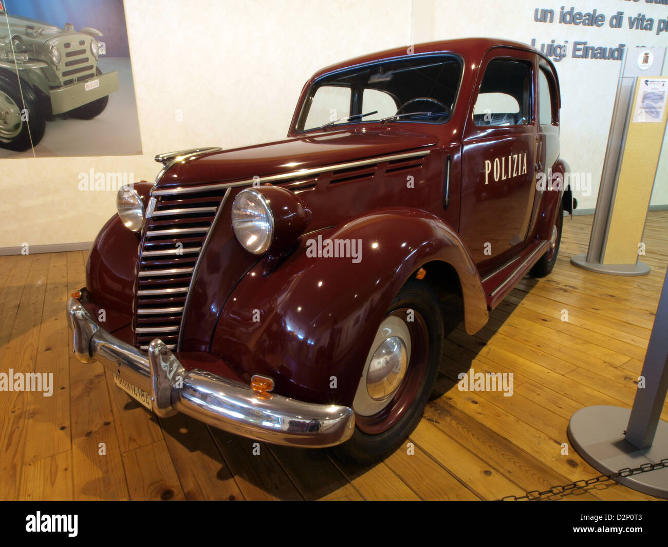Italian police car fiat polizia hi-res stock photography and images - Alamy