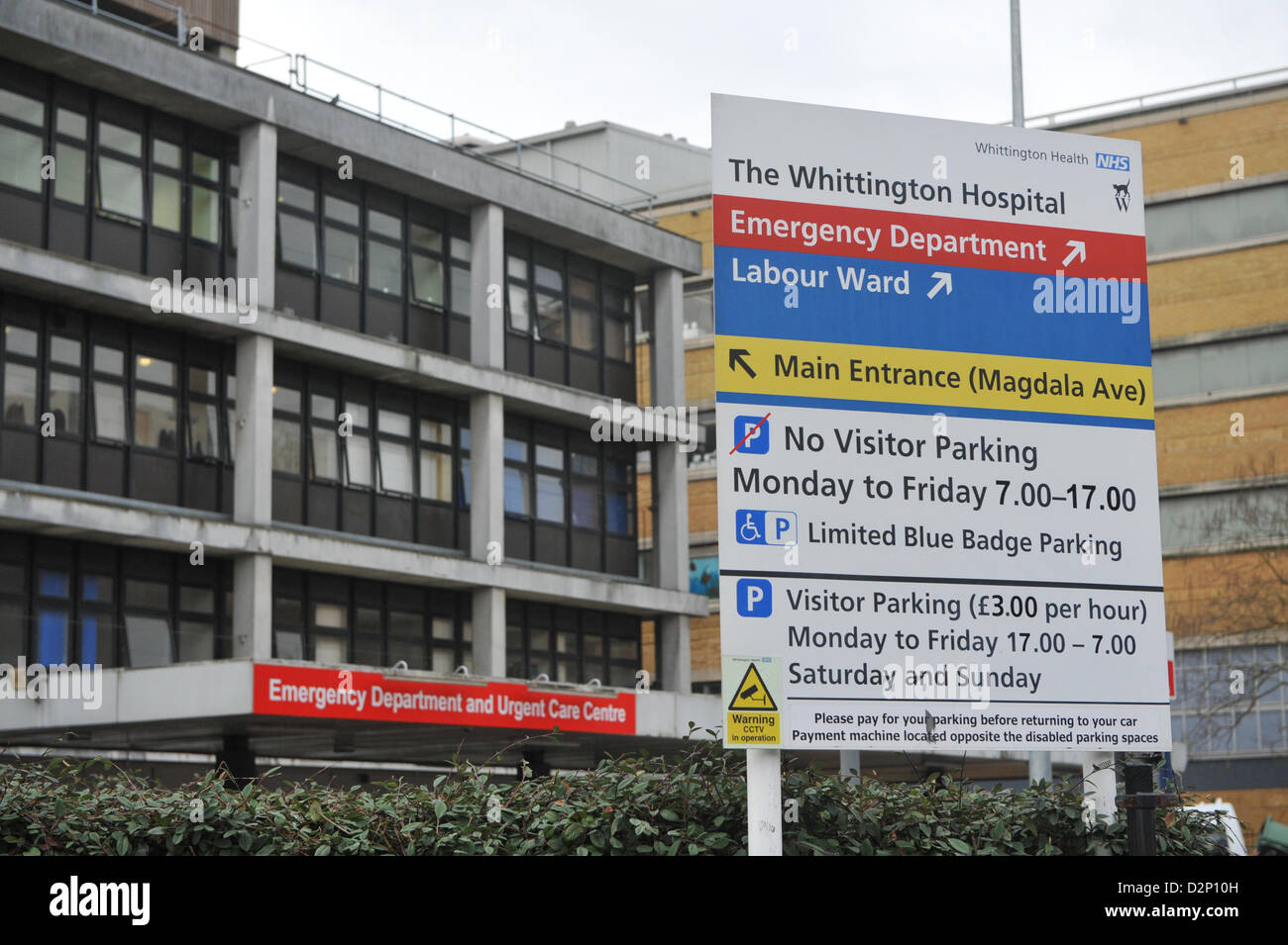The whittington hospital in north london hi-res stock photography and ...