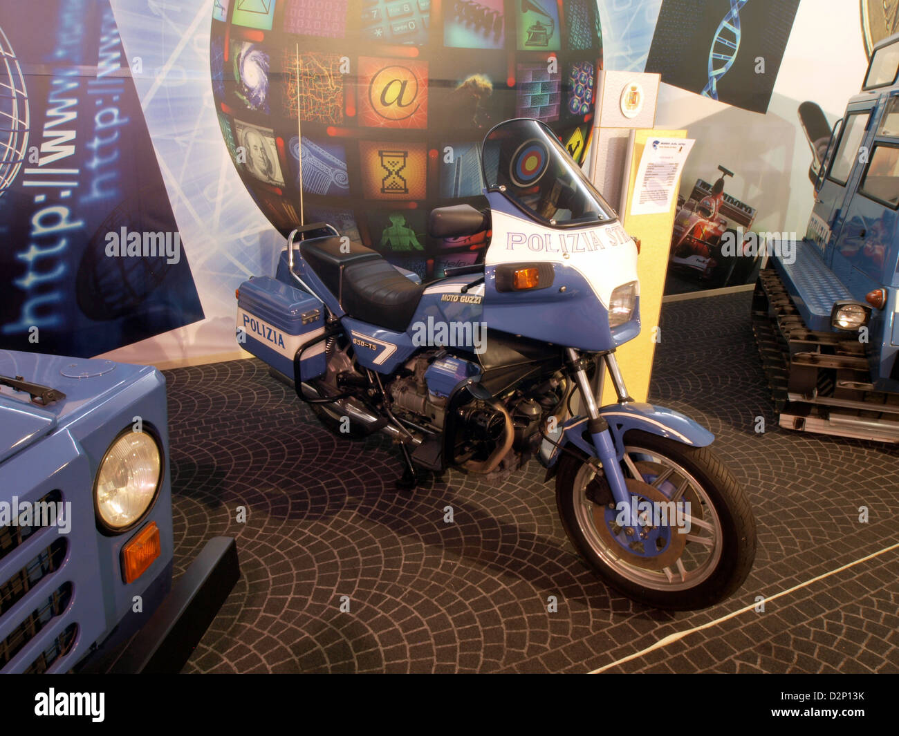 The Polizia Stradale Moto Guzzi 850-T5 is a police motorcycle used by ...