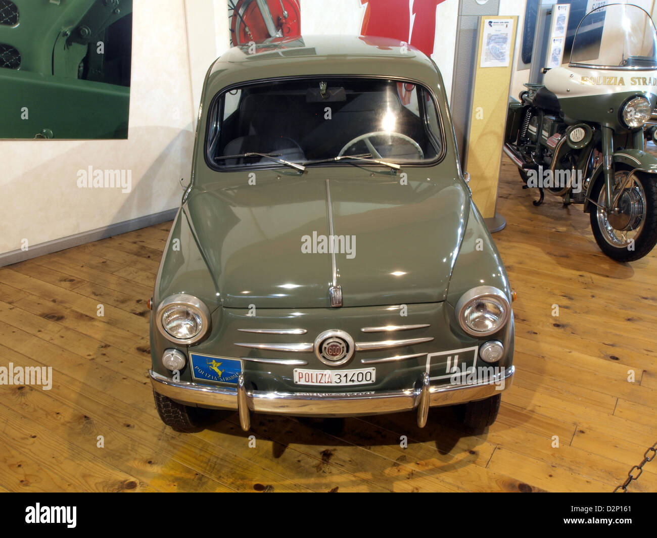 The FIAT 600 Polizia is a compact police vehicle used by Italy's ...