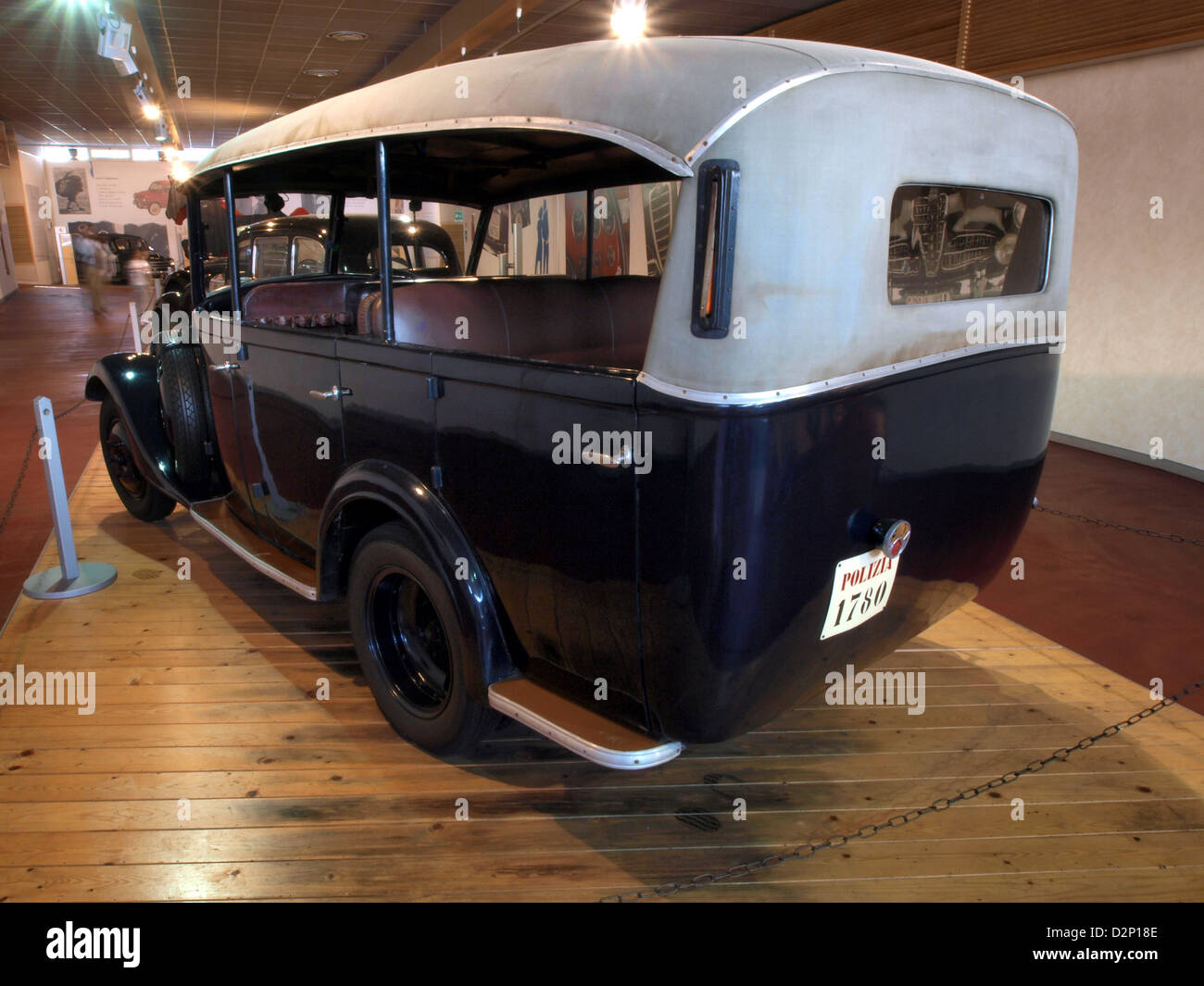 Old police car hi-res stock photography and images - Alamy