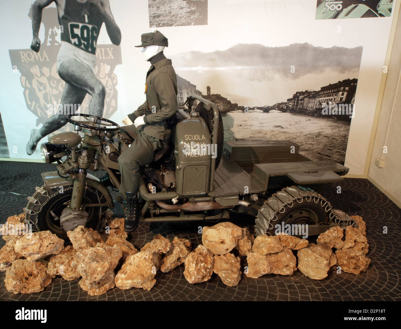 The Moto Guzzi 3x3 'Mulo Meccanico' is an Italian police vehicle ...