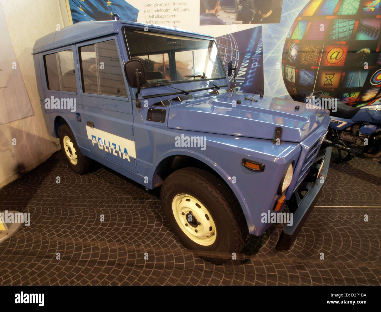 This Italian police jeep is used by law enforcement agencies for ...